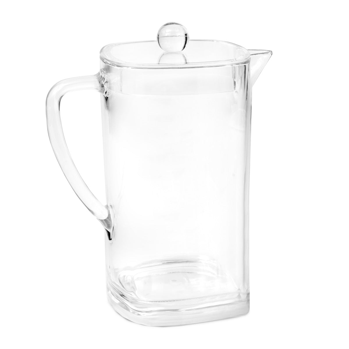 Acrylic 2-Qt. Square Pitcher – Clear Home Decor