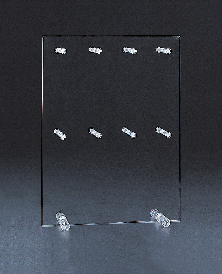 Acrylic Key Ring Rack – Clear Home Decor