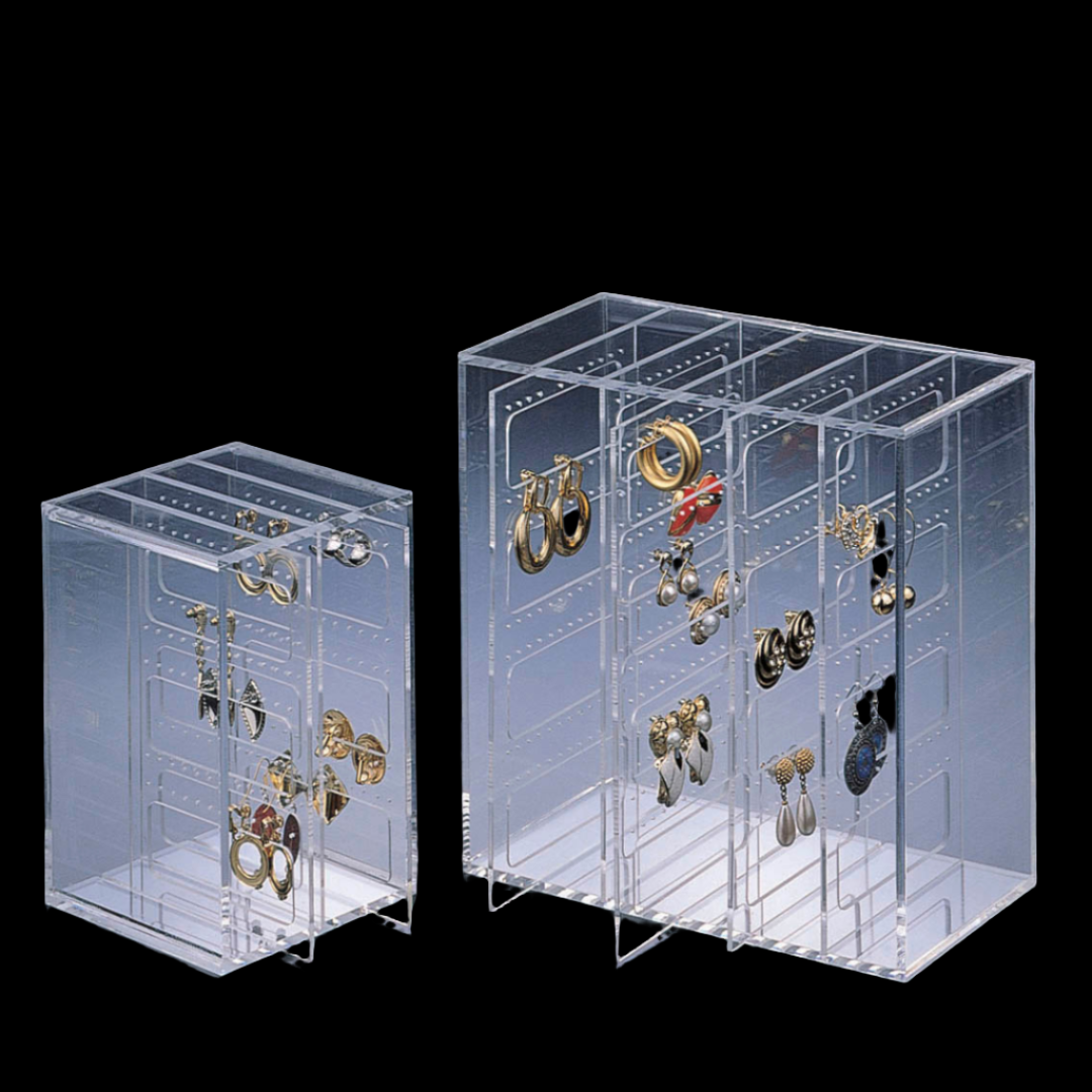 Acrylic Small Earring File (Holds Up To 90 Pairs) – Clear Home Decor