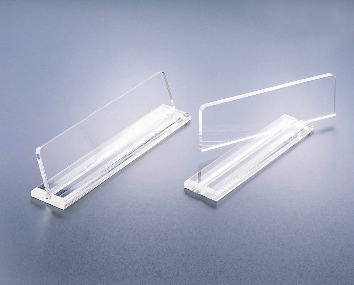 Acrylic 10" Name Plate W/ Stand – Clear Home Decor