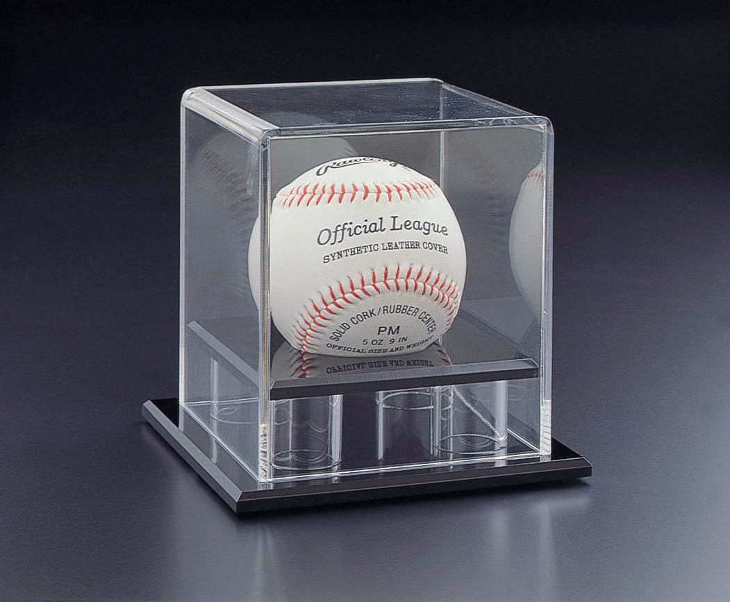 Acrylic Baseball Showcase – Clear Home Decor