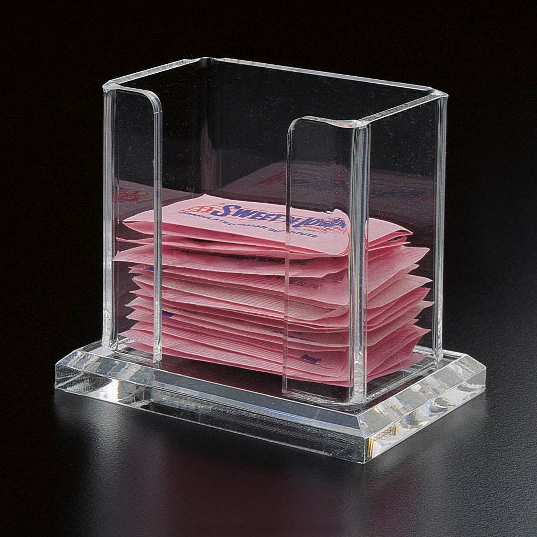 Acrylic Sugar Packet Stand – Clear Home Decor