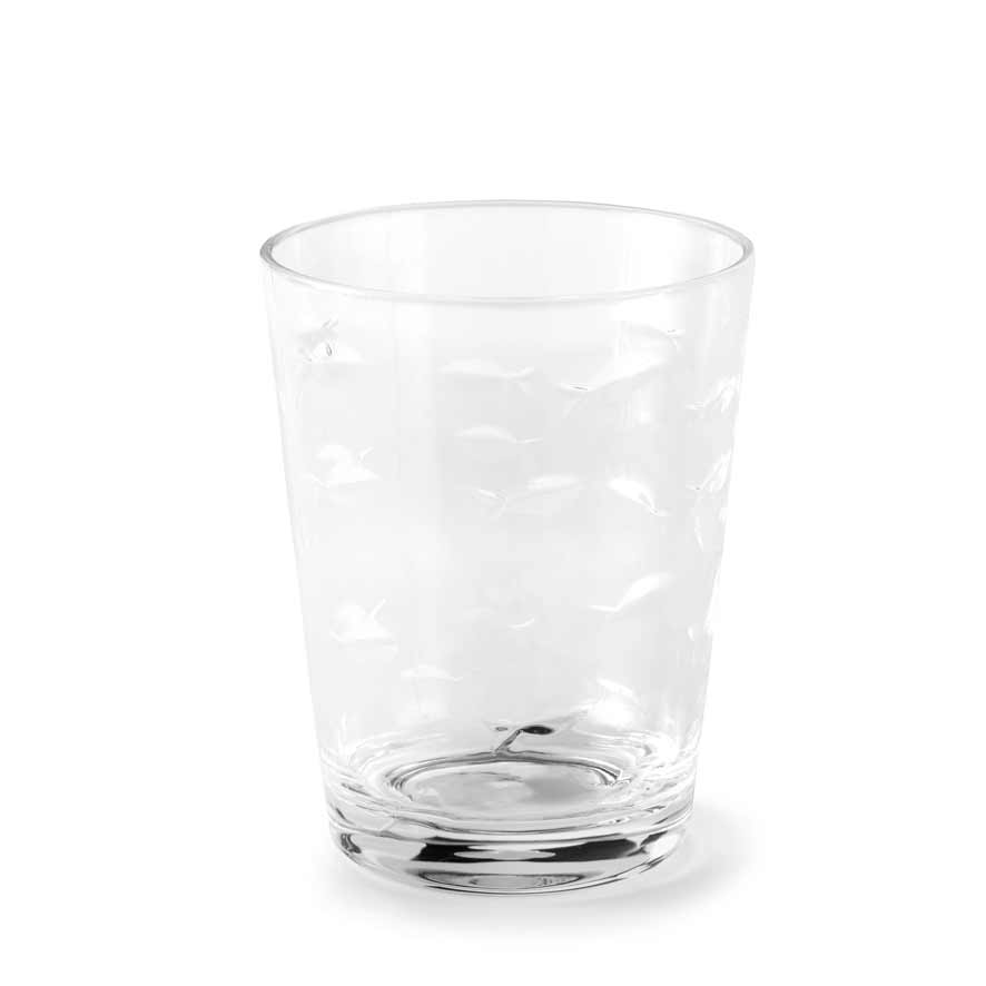 Acrylic Embossed Fish 14-Oz. Dof – Clear Home Decor