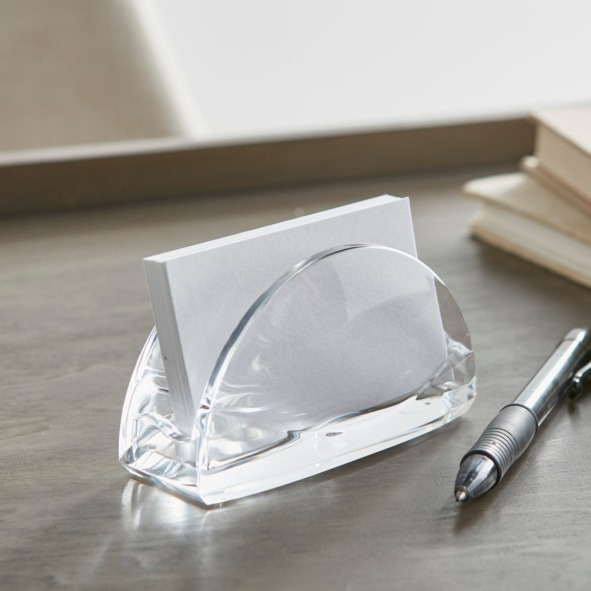 Acrylic Turtle Business Cards Holder – Clear Home Decor