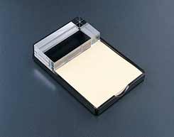 Acrylic 3 X 3 Note Holder W/ Removable Acrylic Block (W/1-Pad) – Clear ...